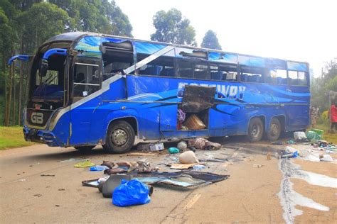 Gateway Bus Overturns In Rukiga Injuring 62 Passengers