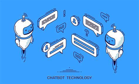Chatbot Technology Banner Ai Robot Client Support Vector Art At Vecteezy
