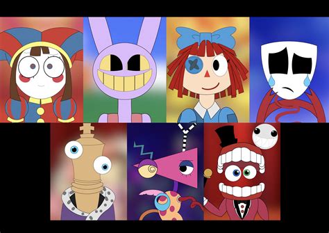 How Old Are The Amazing Digital Circus Characters The Tube