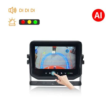 Ai Pedestrian Detection Camera Proximity Detection Loader Forklift