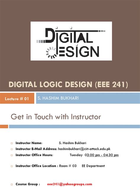 Lecture 1and 2 Pdf Digital Electronics Analogue Electronics