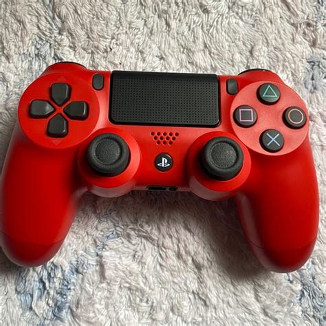 Sony PS Video Games Consoles Sony Ps Controller Magma Red Poshmark