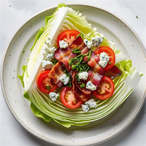 Classic Iceberg Wedge Salad Stock Illustrations 12 Classic Iceberg