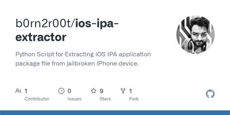 Github B0rn2r00tios Ipa Extractor Python Script For Extracting Ios