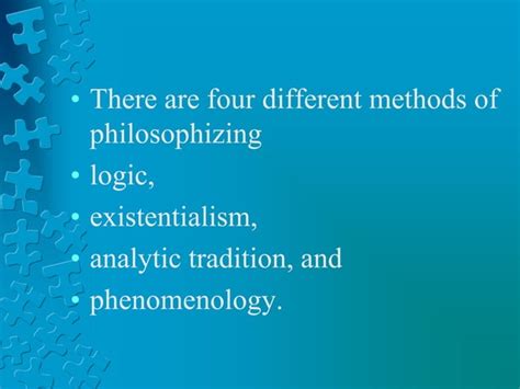 Methods Of Philosophy Pptx