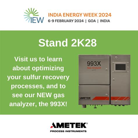 Ametek Process Instruments On Linkedin Ametek Indiaenergyweek Analyzer