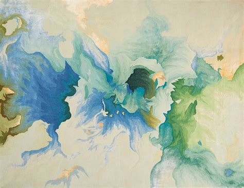 Nourison Prismatic Prs16 Seafoam Area Rug