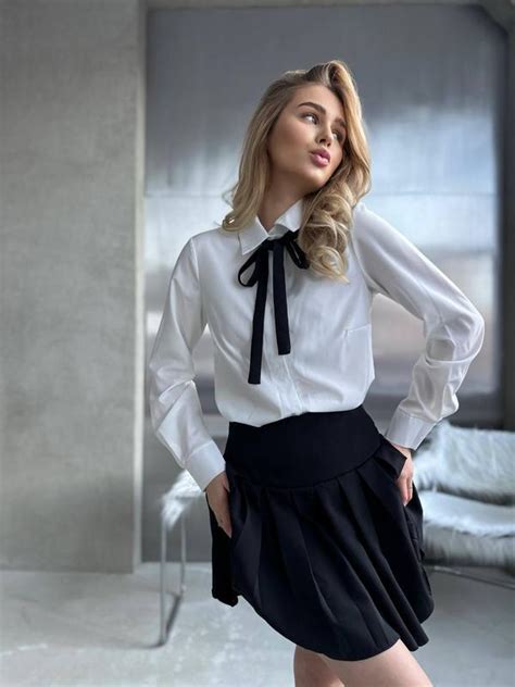 Костюм юбка блузка софтова стрічка — ціна 889 грн у каталозі Костюми зі спідницею Купити жіночі