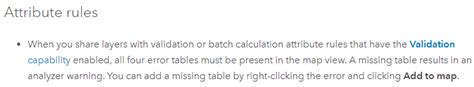 Solved Validation Service Option Is Missing When Trying T Esri Community