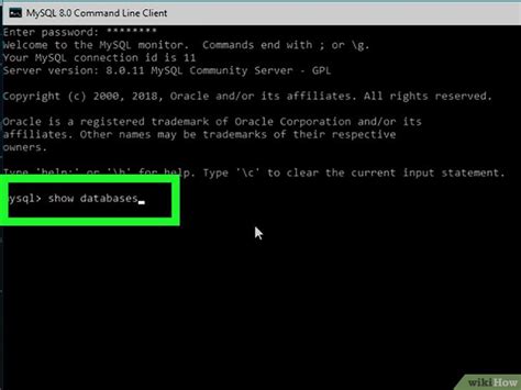 Cómo eliminar una base de datos de MySQL con imágenes
