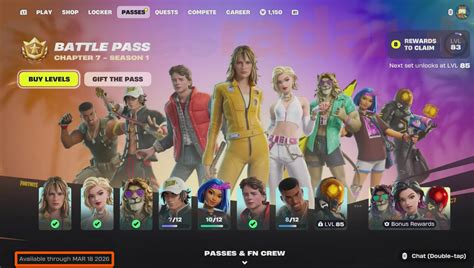 Fortnite Ch 7 Season 2 2026 — Skins Map Battle Pass