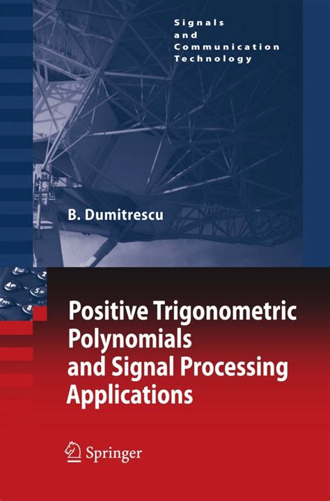 Positive Trigonometric Polynomials And Signal Processing Applications Premiumjs Store