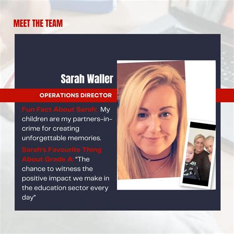 Grade A Recruitment On Linkedin ⭐meet Sarah Operations Director⭐ As Operations Director Sarah