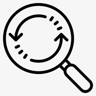 There Are Two Curved Lines With Arrows At One End And Circle Free Transparent Clipart