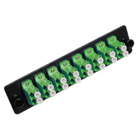 Lcapc Adapter Panel 8 Ports Loaded With 8 Lcapc Duplex Single Mode Lcapc Adapter Panel 8 Ports Loaded With 8 Lcapc Duplex Single Mode