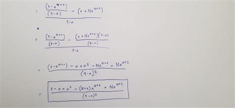 Calculus How Is The Partial Sum Of A Geometric Sequence Calculated