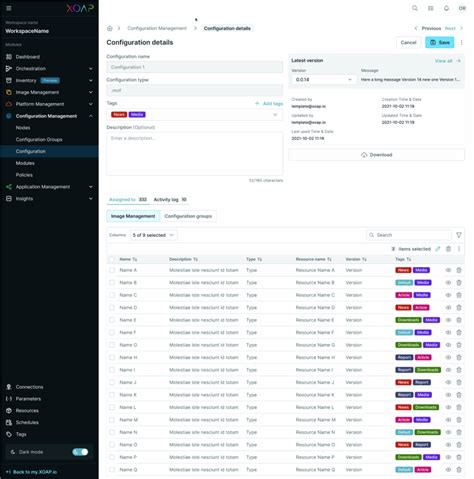 Configuration Management Roadmap Xoap Docs