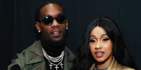 Cardi B Kisses Offset During Birthday Party After Filing For Divorce Cardi B Offset Just