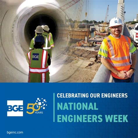 Nationalengineersweek Engineeringexcellence Civilengineering Bge Inc