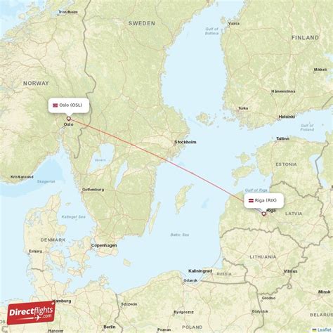 Direct Flights From Riga To Oslo Rix To Osl Non Stop