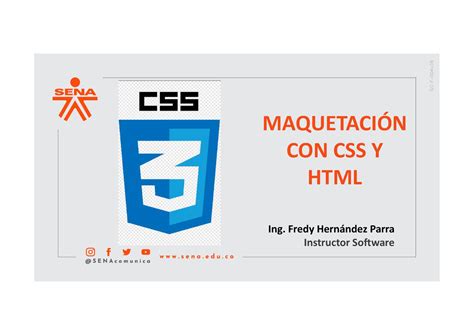 maquetacion html y css maquetaciÓn con css y html ing fredy