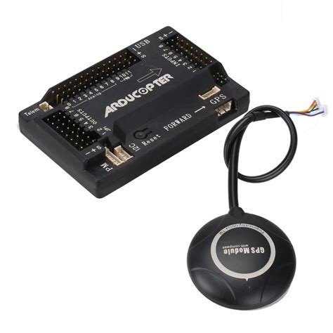 Apm28 Apm 28 Ardupilot Flight Controller 7m Gps Built In Compas 25 26 Upgraded With Casing
