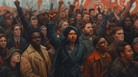 Premium Ai Image A Time To Combat Systemic Oppression