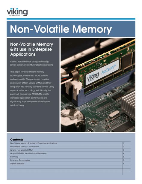 non volatile memory