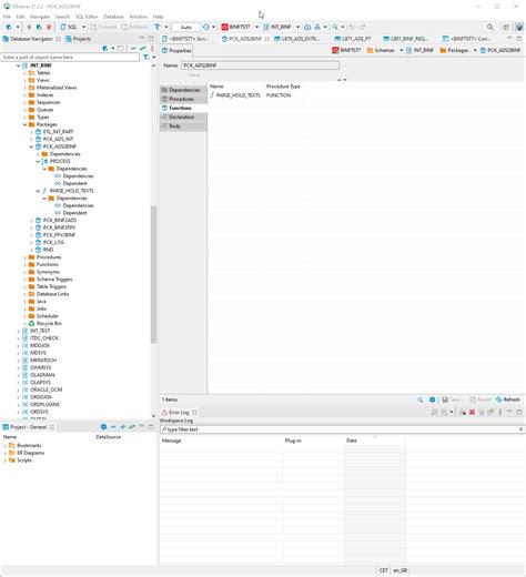 Oracle Missing Procedures And Functions Under The Package Pck · Issue 14176 · Dbeaver
