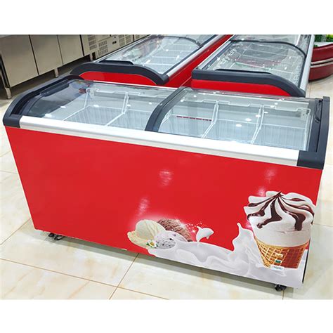 Supermarket Popsicle Display Showcase Freezer Ice Cream Chiller China Freezer And Commercial