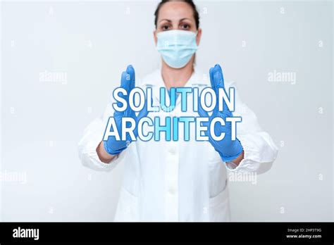 Conceptual Caption Solution Architect Internet Concept Design