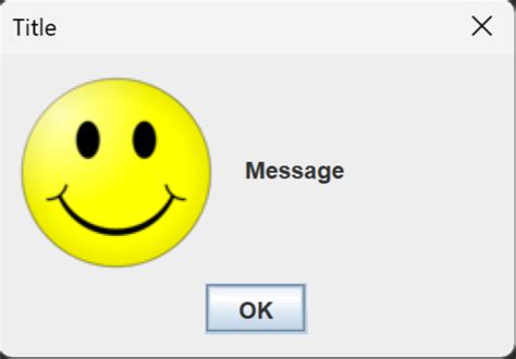 Java Joptionpane Showmessagedialog Un Focus Ok Button Stack