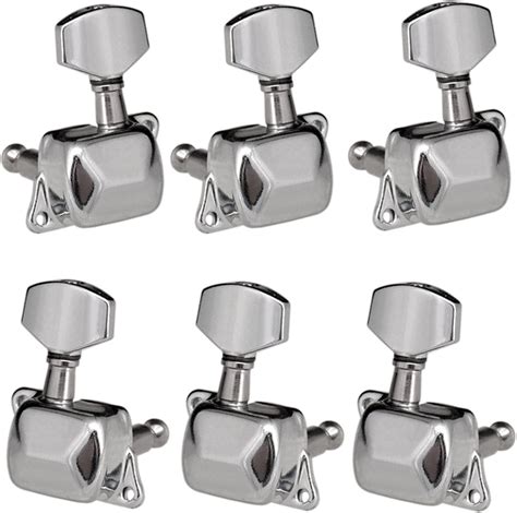 Amazon Com Guitar String Tuning Peg PCS Guitar String Tuning Pegs Tuner Semi Closed Tuner
