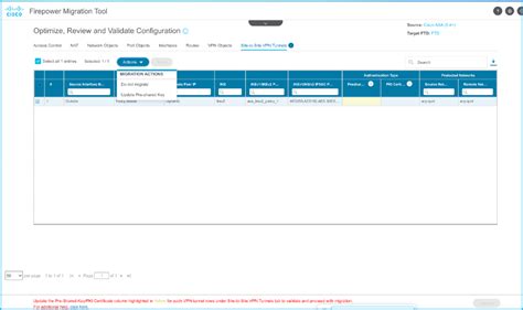 Configure Ftd From Asa Configuration File With Firepower Migration Tool