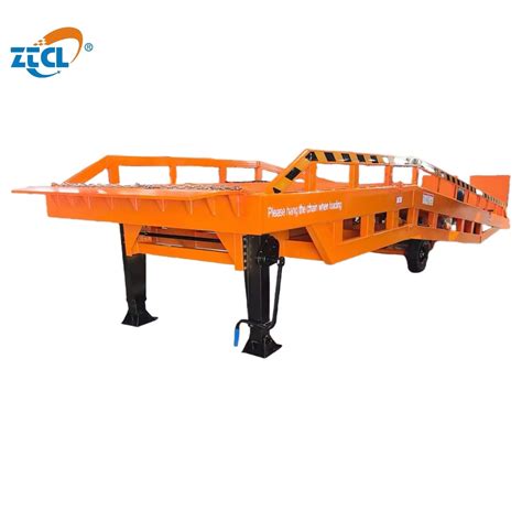 20ton Mobile Loading Unloading Dock Ramp For Container Yard Ramp Forklift Container Ramp