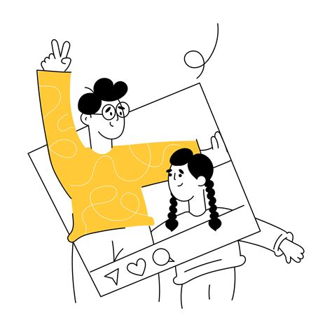 Trendy Dad Selfie 24627014 Vector Art At Vecteezy