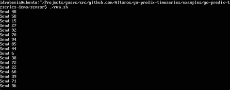 how to use snaps when collecting iot data with predix time series ubuntu