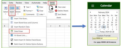 How To Insert A Date Picker In Excel Zbrainsoft