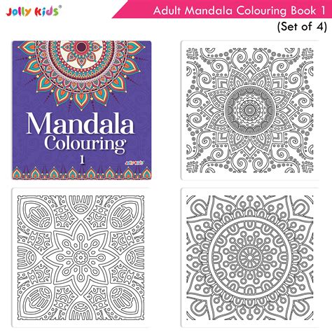 Adult Colouring Book Mandalas Coloring 2025