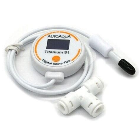 Autoaqua Digital Inline Tds Titanium S1 Shark And Reef