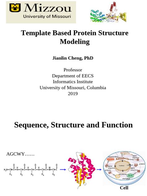 Template Based Protein Structure Modeling Pdf Alpha Helix Sequence Alignment