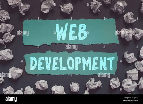 Inspiration Showing Sign Web Development Business Idea Work Involved In Developing A Website