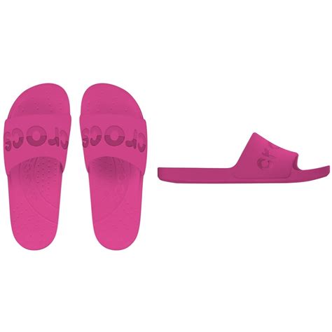 Crocs Logo Slides Adults Pool Shoes