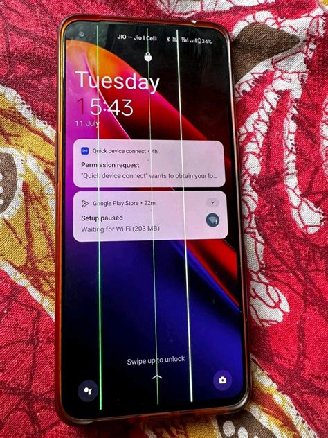 Samrat Das On Linkedin Eventually In December After The Update I Got A Green Line In My Oneplus 9