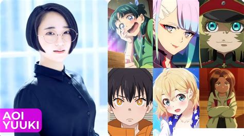 Aoi Yuuki 悠木 碧 Top Same Voice Characters Roles Moe Zine