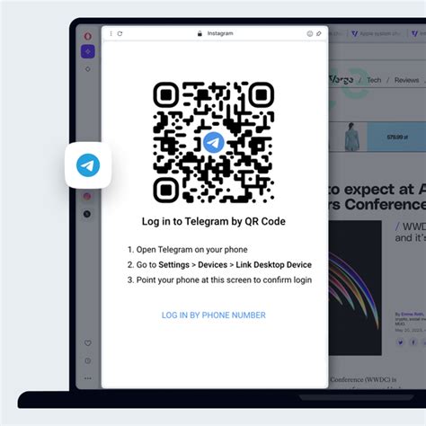 Telegram в Opera Использование Telegram на компьютере Opera браузер