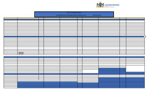 Subject Framework Maths Fet 2025 1 Page Pdf Exponentiation Geometry