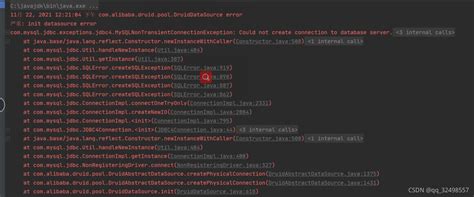 Commysqljdbcexceptionsjdbc4mysqlnontransientconnectionexception