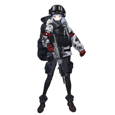 Hk416 Hk416 And Last Man Battalion Girls Frontline And 1 More