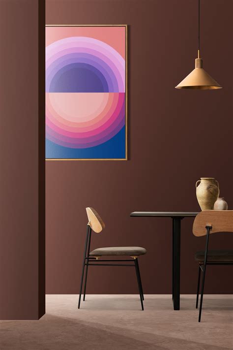 Abstract Half Circle Gradient Printable Art Minimalist Print Mid